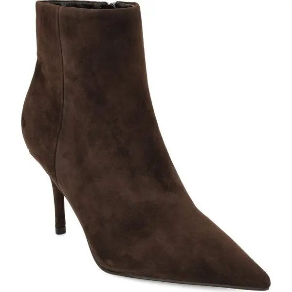 Nine West Myrah Leather Bootie - Dbr01