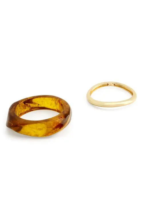 Robert Lee Morris Set Of 2 Bangle Bracelets