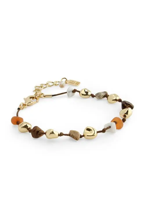Robert Lee Morris Stone Cord Bracelet