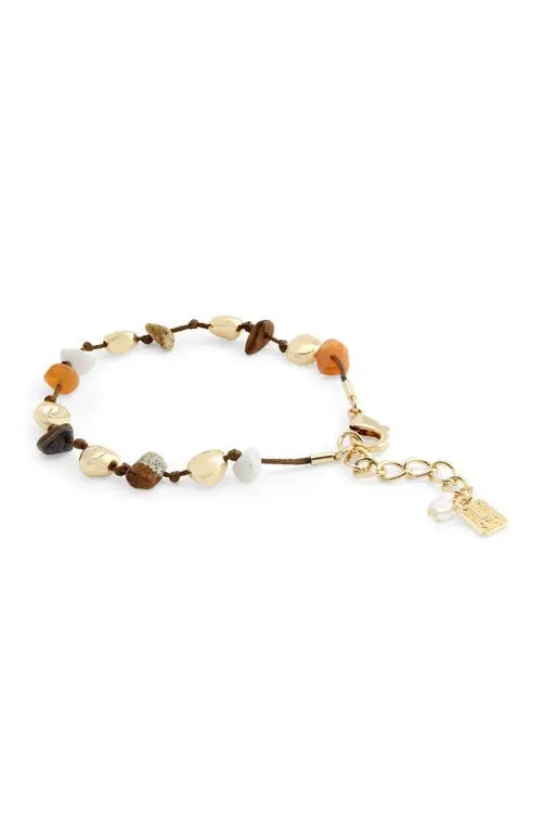 Robert Lee Morris Stone Cord Bracelet