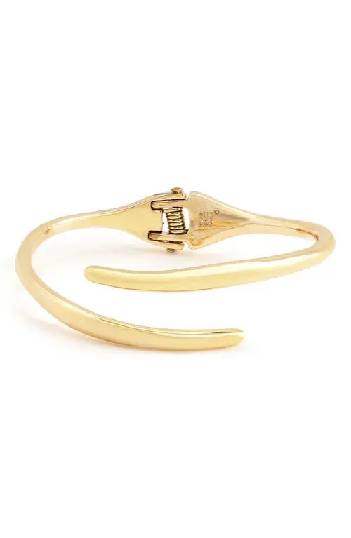 Robert Lee Morris Hinged Bypass Bracelet - Gold