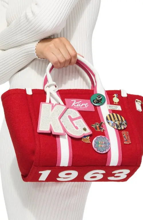 Kurt Geiger Small Southbank Wool Shopper