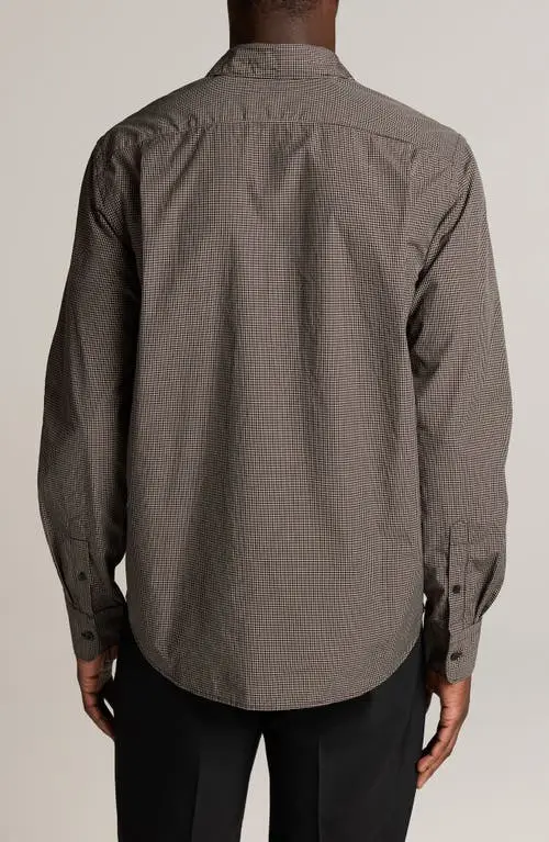 Vince Mcdermott Plaid Long Sleeve Button Up Shirt