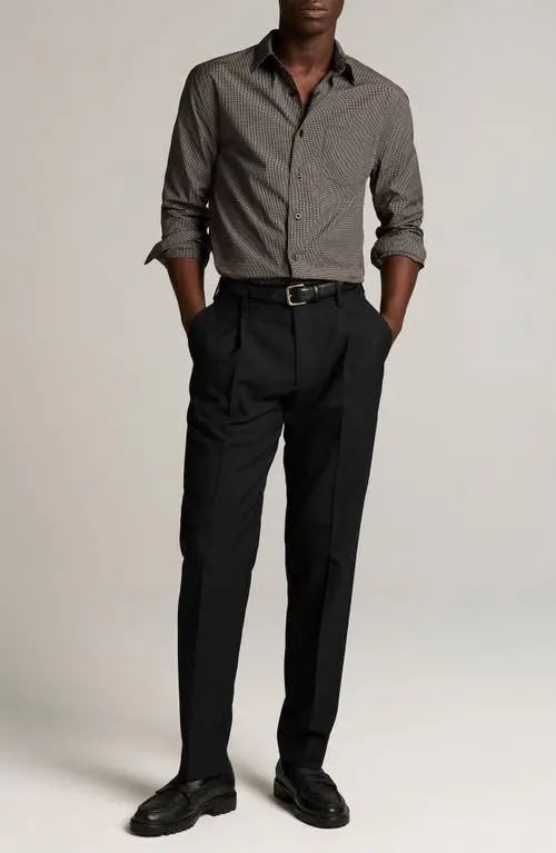 Vince Mcdermott Plaid Long Sleeve Button Up Shirt