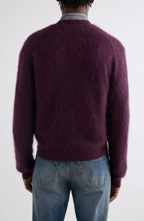 Acne Studios Klasher Plush Cashmere Cardigan