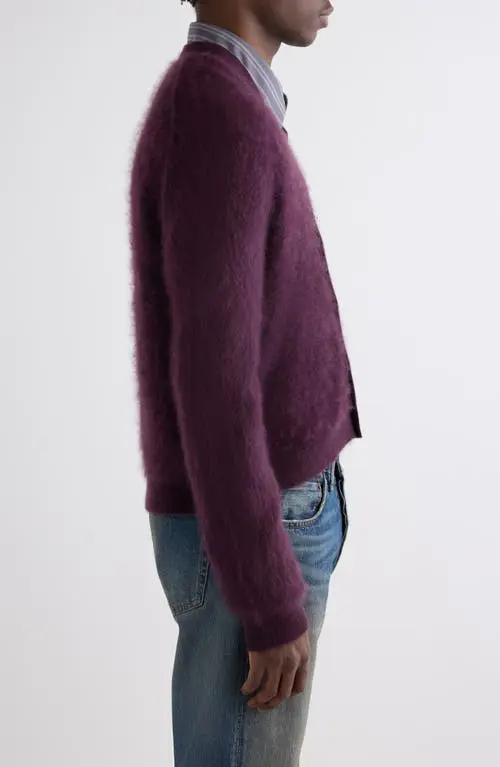 Acne Studios Klasher Plush Cashmere Cardigan