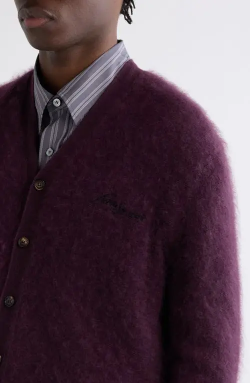 Acne Studios Klasher Plush Cashmere Cardigan