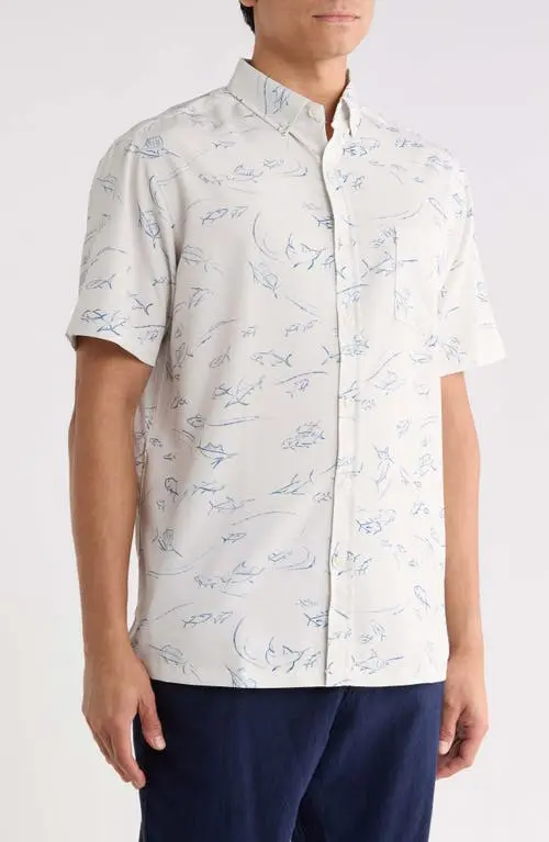 KAHALA Reel Big Fish Button-down Shirt