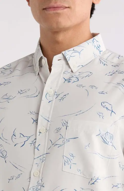 KAHALA Reel Big Fish Button-down Shirt