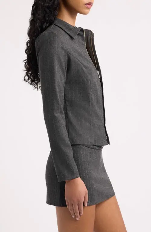 FENERS Delirio Pinstripe Zip Jacket