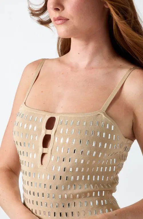 Guess Danni Rhinestone Bodycon Minidress