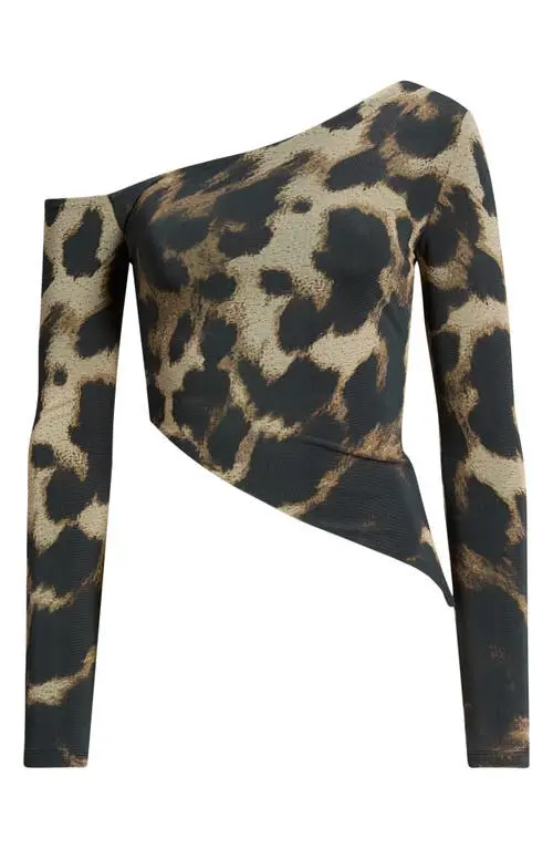 FENERS Mirada Asymmetrical Print Top