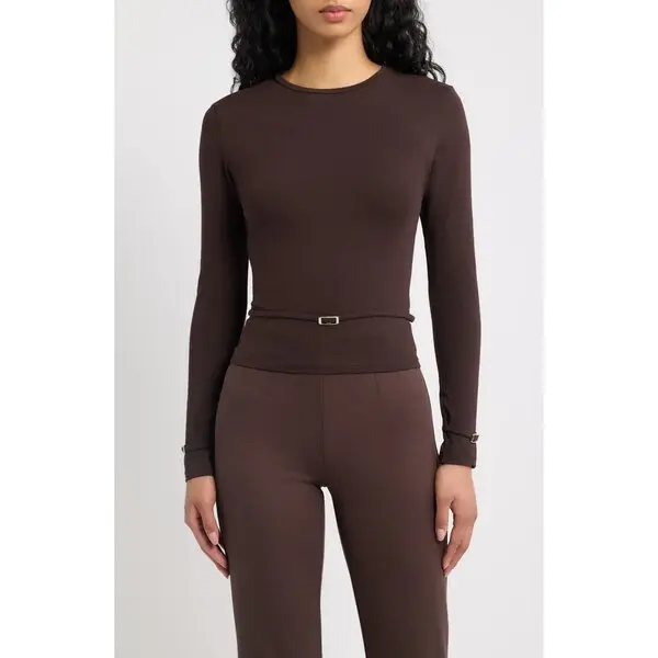 FENERS Name Cierre Long Sleeve T-shirt With Buckle Detail