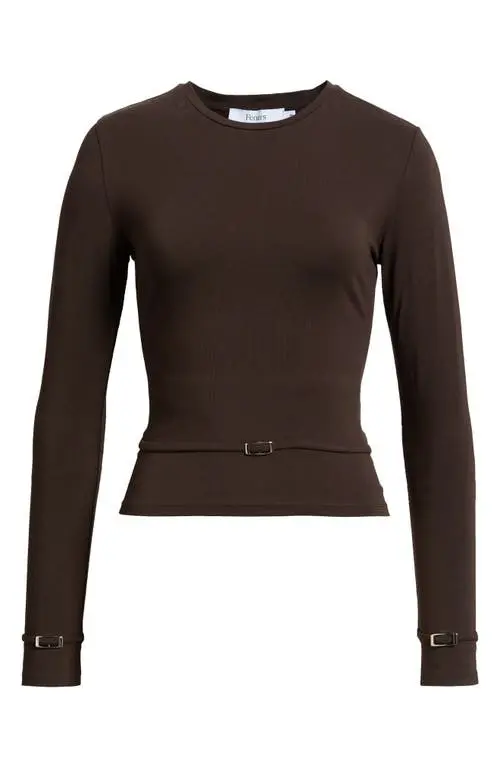 FENERS Name Cierre Long Sleeve T-shirt With Buckle Detail