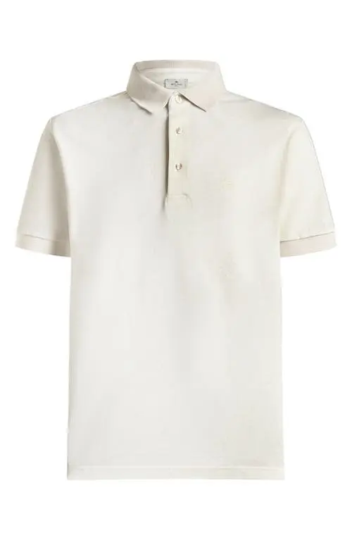 Etro Roma Cotton Piqué Polo