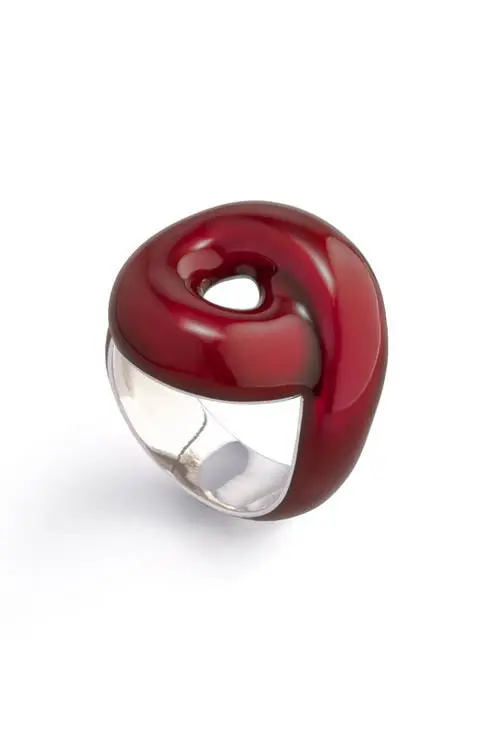 Bea Bongiasca Enamel Tarallo Ring
