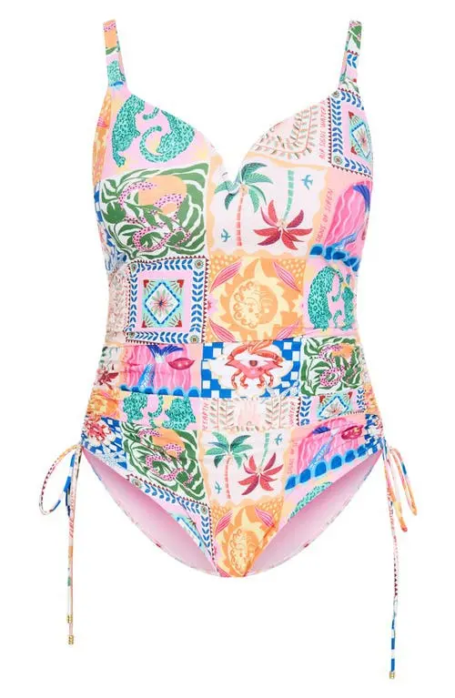 City Chic Positano One-piece Swimsuit