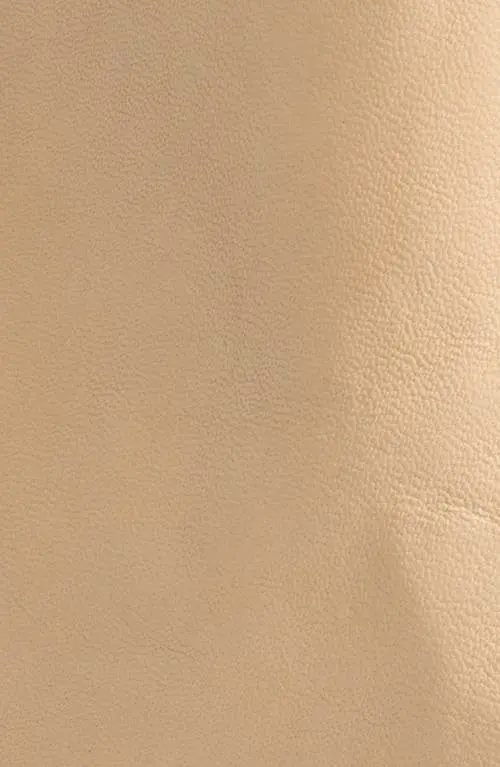 Staud Wyatt Leather Coat - Cashew