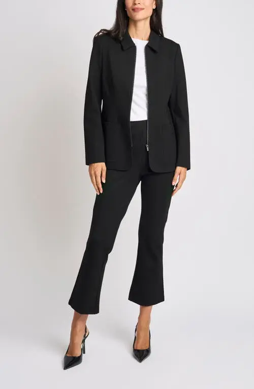 Halogen Double Zip Long Jacket