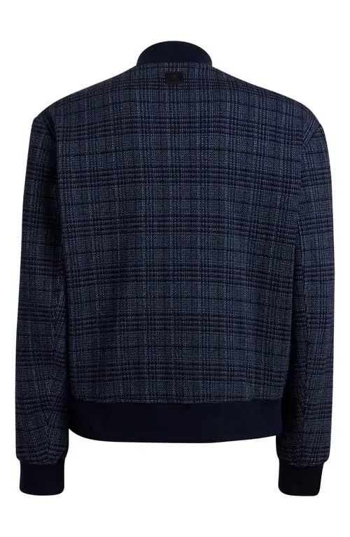 Etro Classic Plaid Bomber Jacket