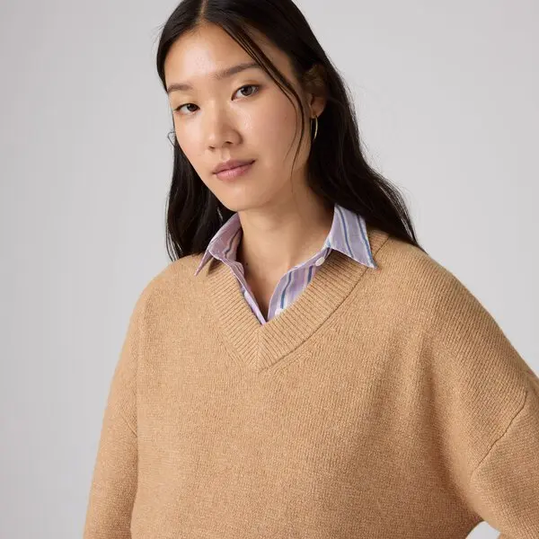 LEVI'S Supersoft V-neck Sweater