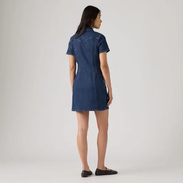 LEVI'S Trace Western Mini Dress