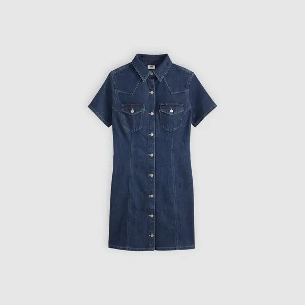 LEVI'S Trace Western Mini Dress