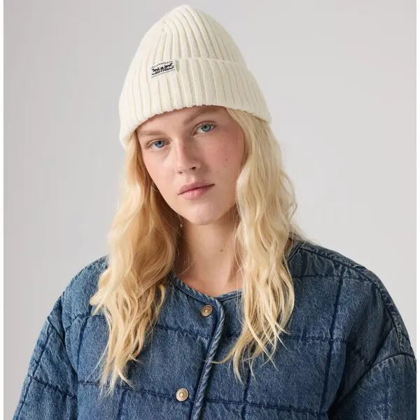 LEVI'S Sunset Beanie - Egret