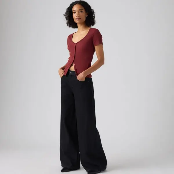 LEVI'S Middy Wide-leg Jeans
