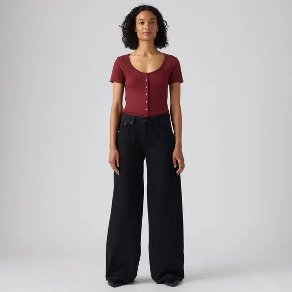 LEVI'S Middy Wide-leg Jeans
