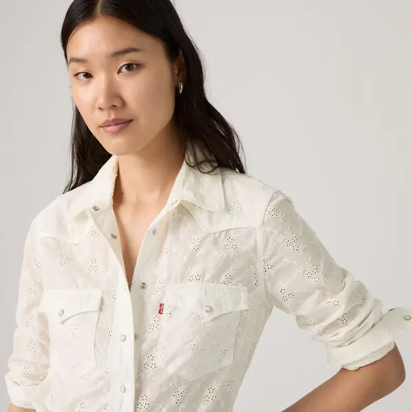 LEVI'S Heritage Western Denim Button Down Shirt