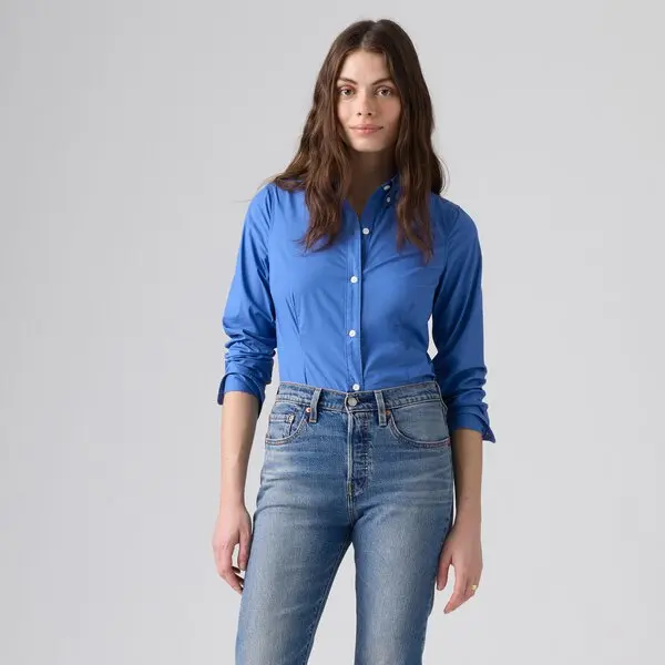 LEVI'S Slim Poplin Button Down Shirt