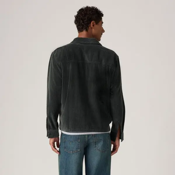 LEVI'S Ports Boxy Corduroy Zip-up Overshirt