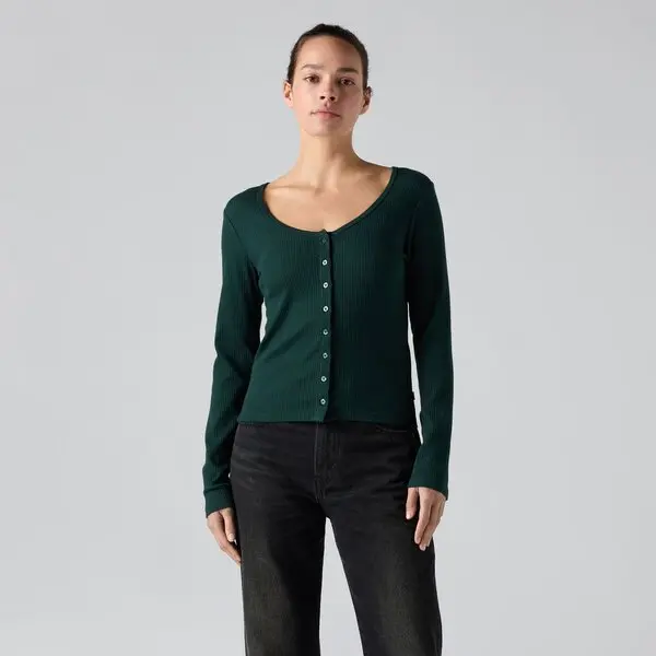 LEVI'S Austen Button-up Long-sleeve Top