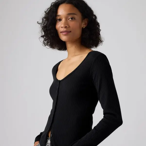 LEVI'S Austen Button-up Long-sleeve Top