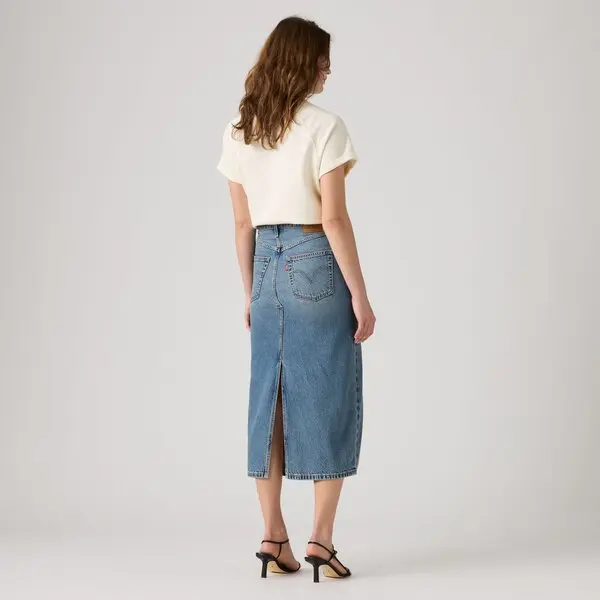 LEVI'S Decon Slit Midi Skirt