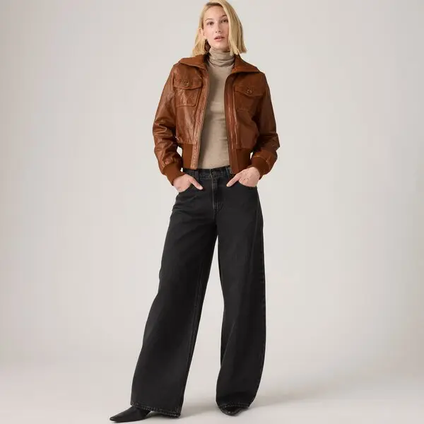 LEVI'S Teardrop Wide-leg Jeans