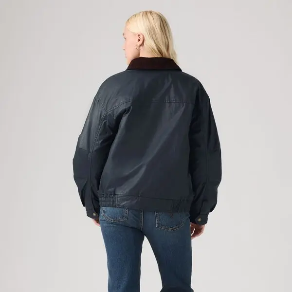 LEVI'S Waxed Cotton Dad Bomber Jacket