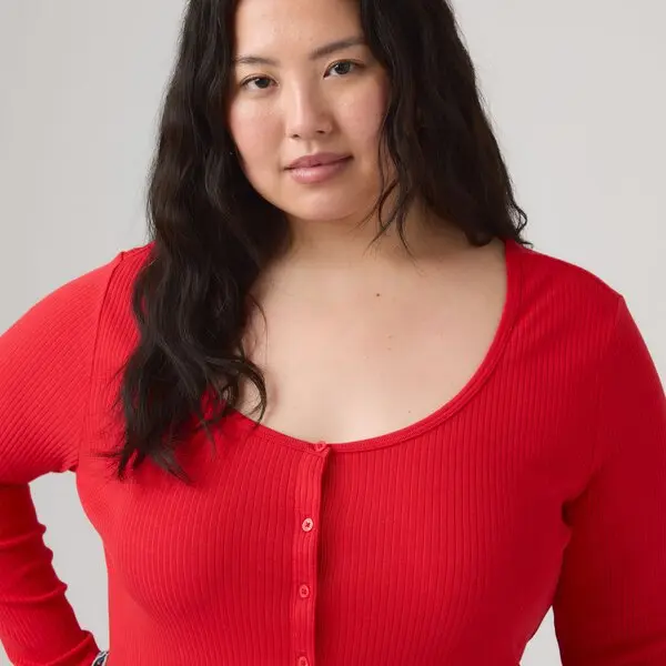 LEVI'S Austen Button-up Long-sleeve Top