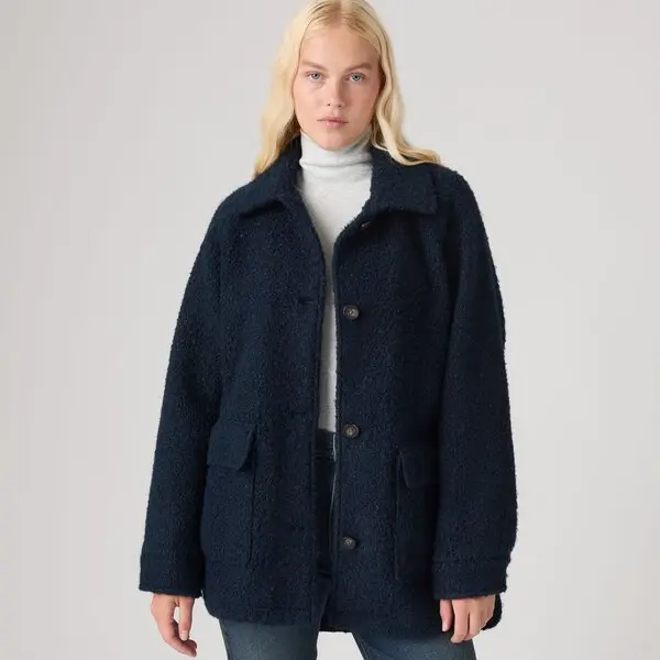 LEVI'S Boucle Wool Blend Shacket