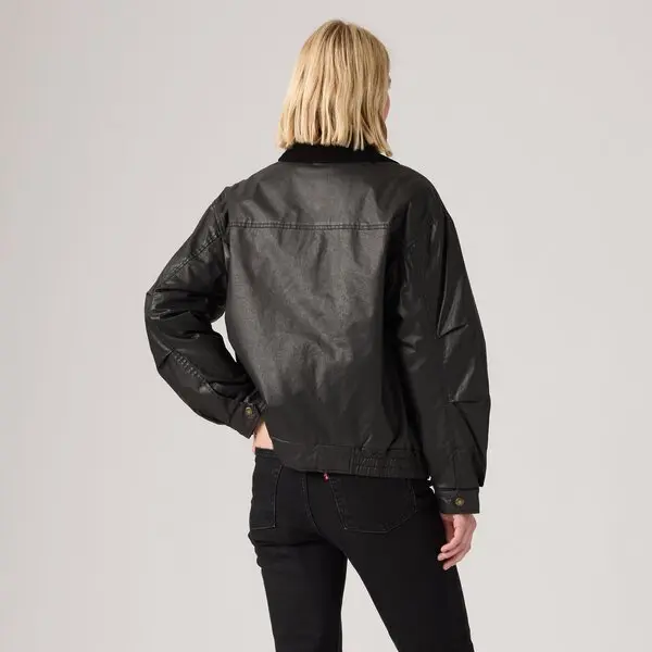 LEVI'S Waxed Cotton Dad Bomber Jacket