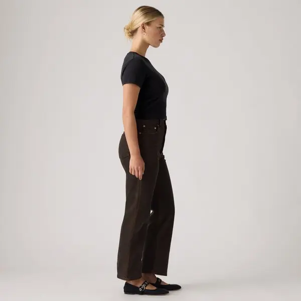 LEVI'S Ribcage Straight Ankle Jeans