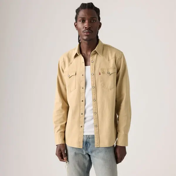 LEVI'S Barstow Standard Western Garment Dye Shirt