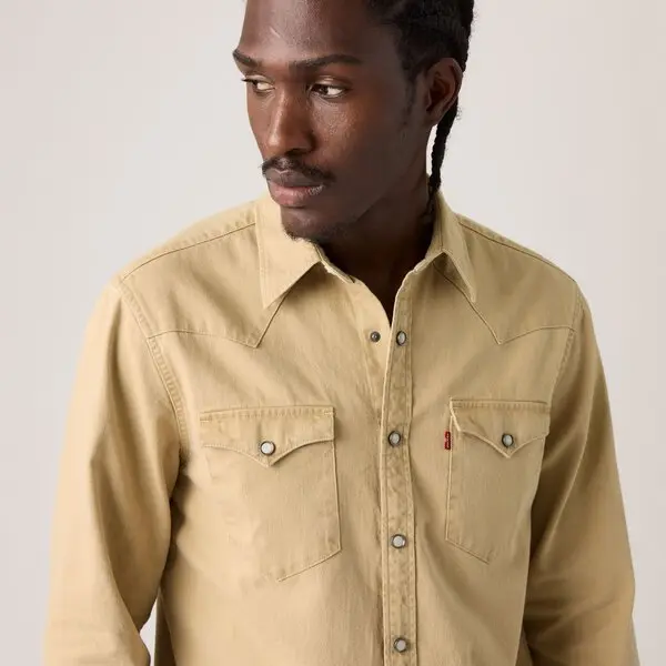LEVI'S Barstow Standard Western Garment Dye Shirt