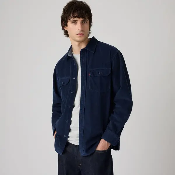 LEVI'S Classic Relaxed Corduroy Worker - Navy Blazer