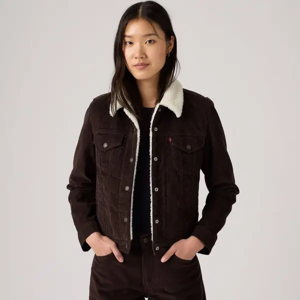 LEVI'S Original Sherpa Trucker Jacket - Java