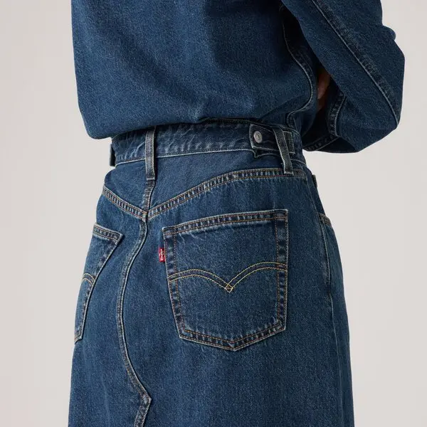 LEVI'S A-line Western Midi Dress