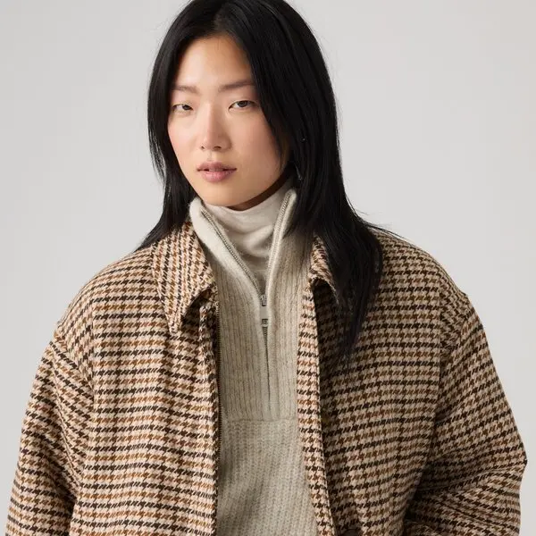LEVI'S Billie Houndstooth Coat