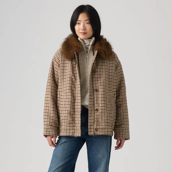 LEVI'S Billie Houndstooth Coat