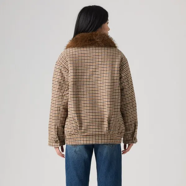 LEVI'S Billie Houndstooth Coat